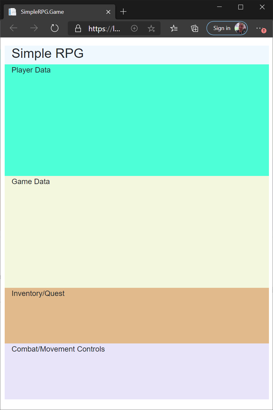 Lesson 1.6: Basic Screen Layout – DarthPedro's Blog