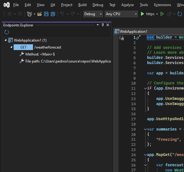 Endpoint Explorer in Visual Studio – DarthPedro's Blog
